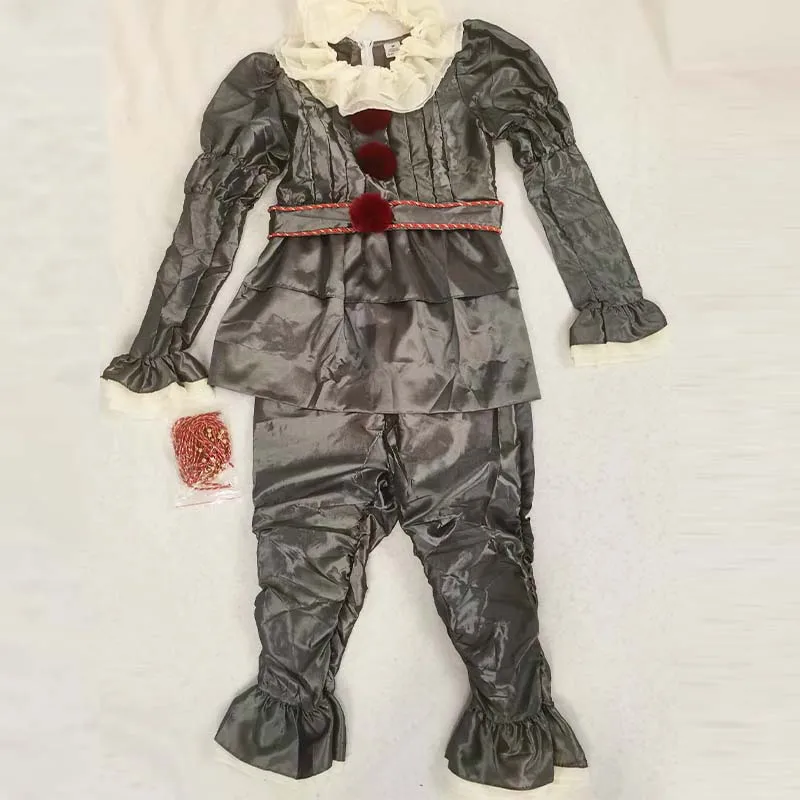Pennywise Cosplay Costume Adult/Kids Clown Revival – Welcome Babies and ...