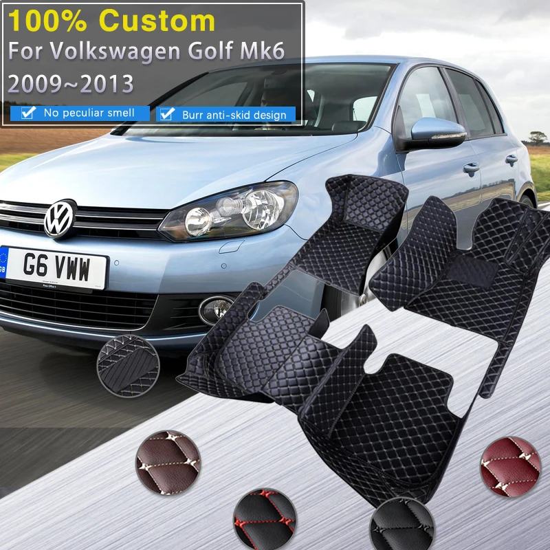 Car Mats For Vw Volkswagen Golf6 Golf 6 Mk6 5k Jetta Sportwagen 2009 ...