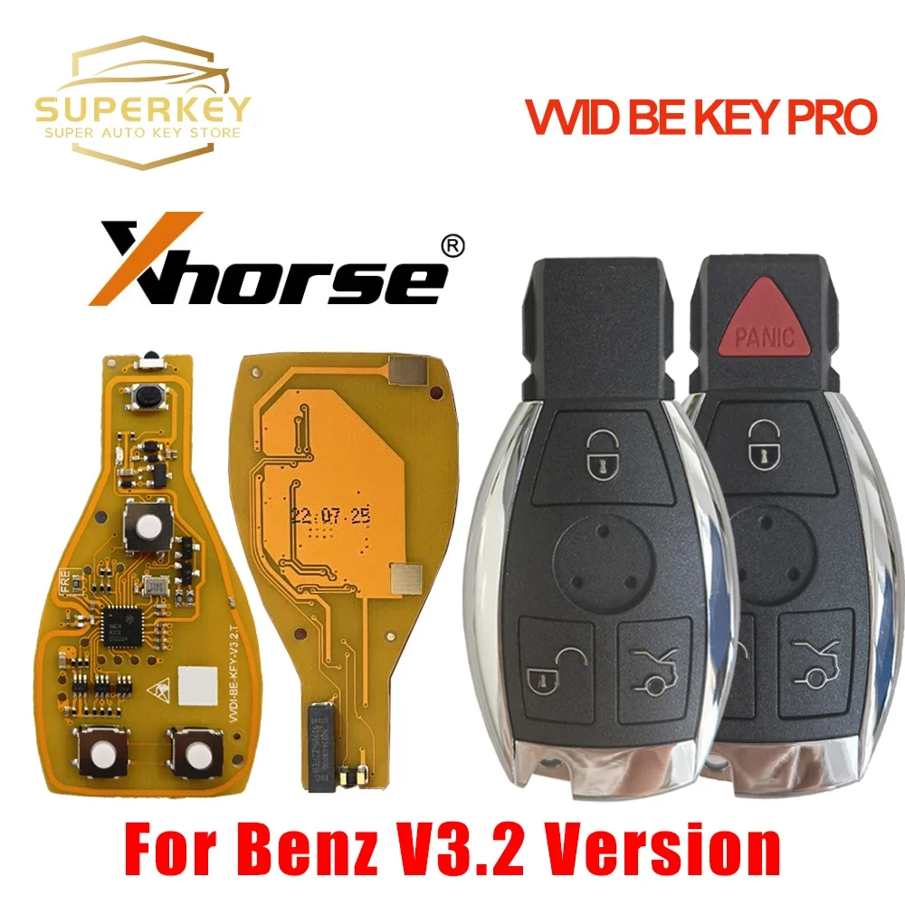 SUPERKEY-For-Mercedes-Benz-V3-2-PCB-Xhorse-VVDI-BE-Key-Pro-315MHz ...
