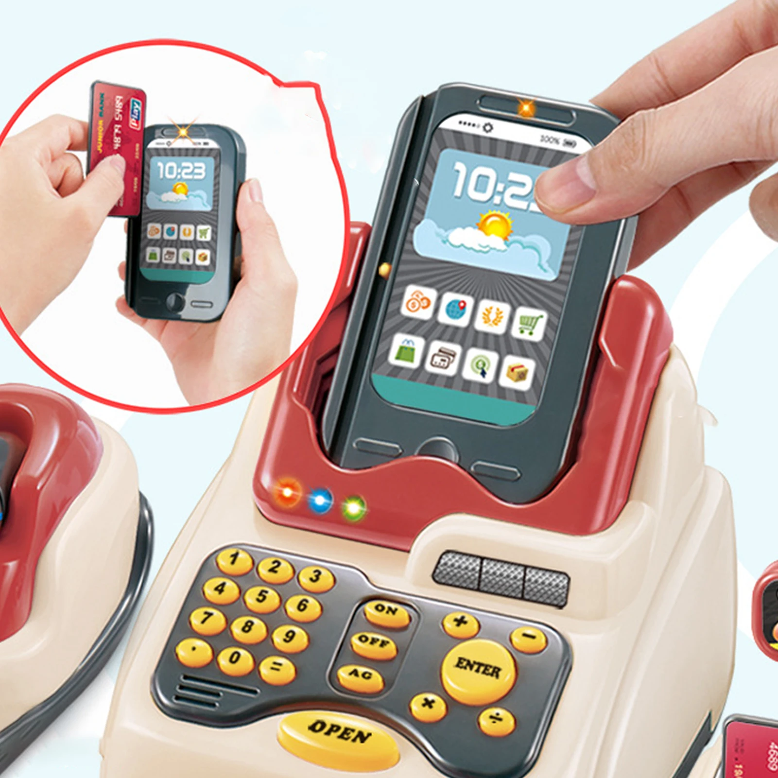 Cash Register Machine Toy