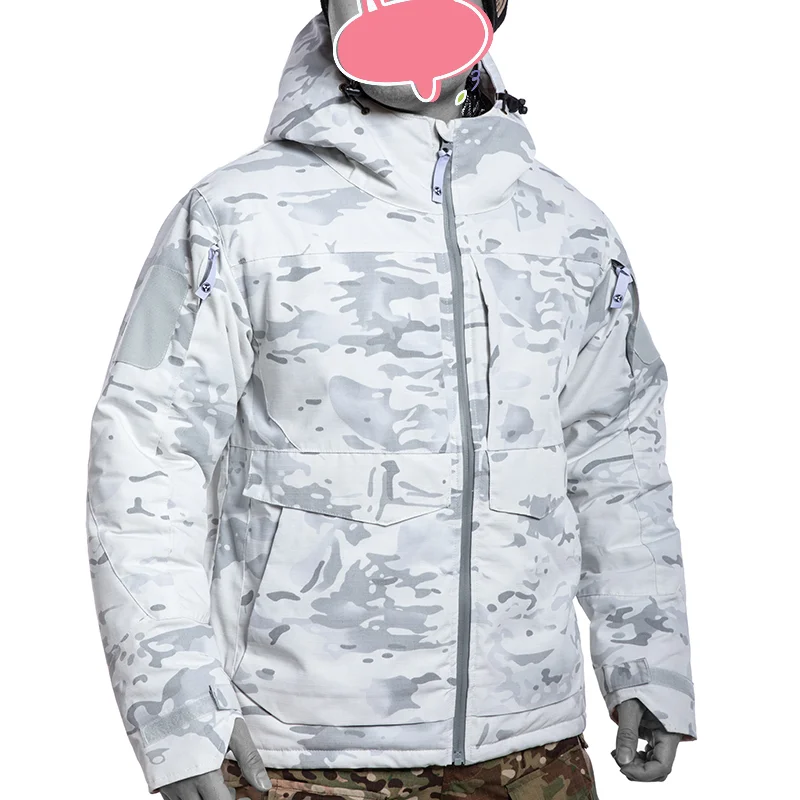 Outdoor-Tactical-suit-snow-camouflage-jacket-Skiwear-Clothing-Snow-Camo ...