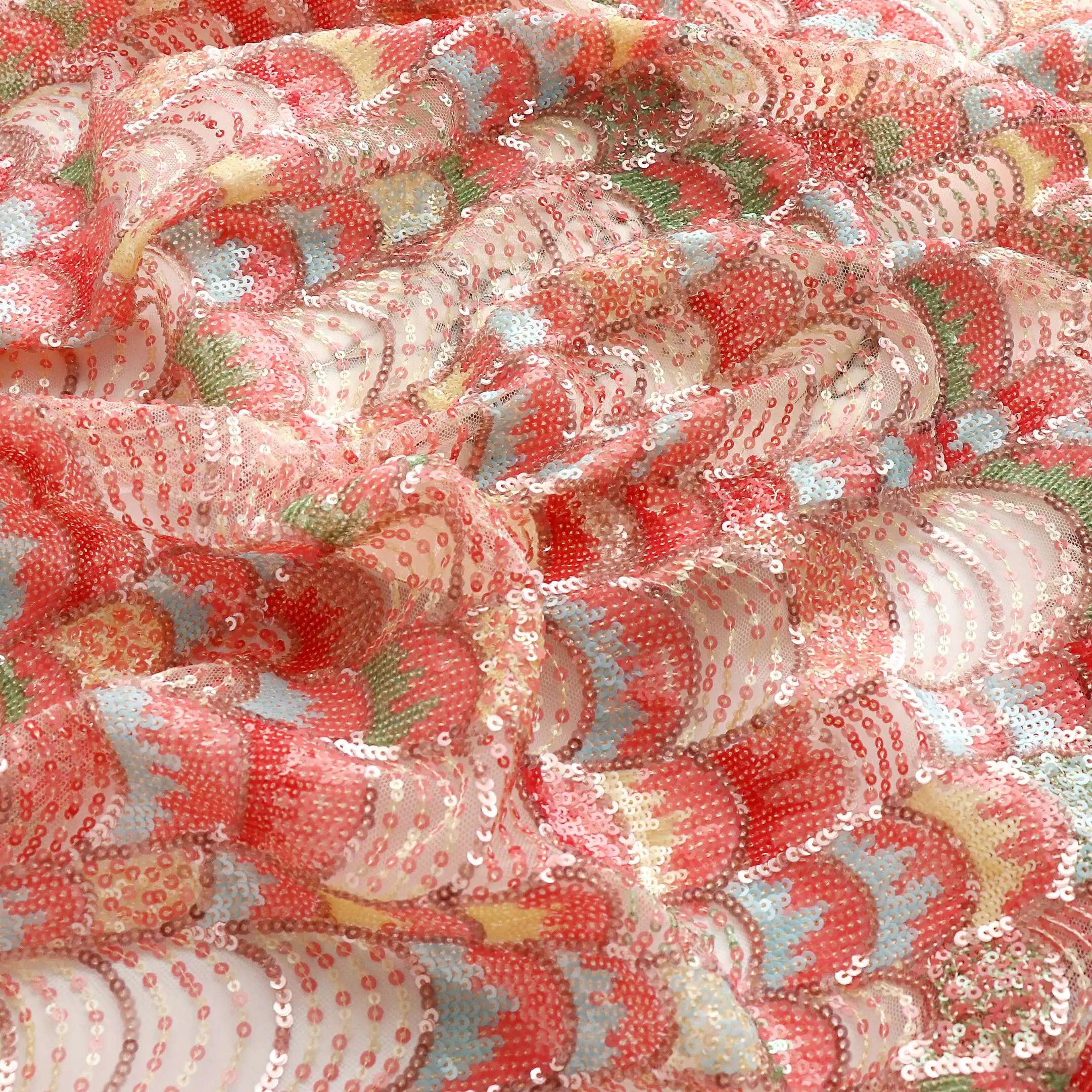 Long-0-5m-1-3m-wide-Beautiful-Colored-Sequins-Fabric-DIY-Sequins-Fabric ...