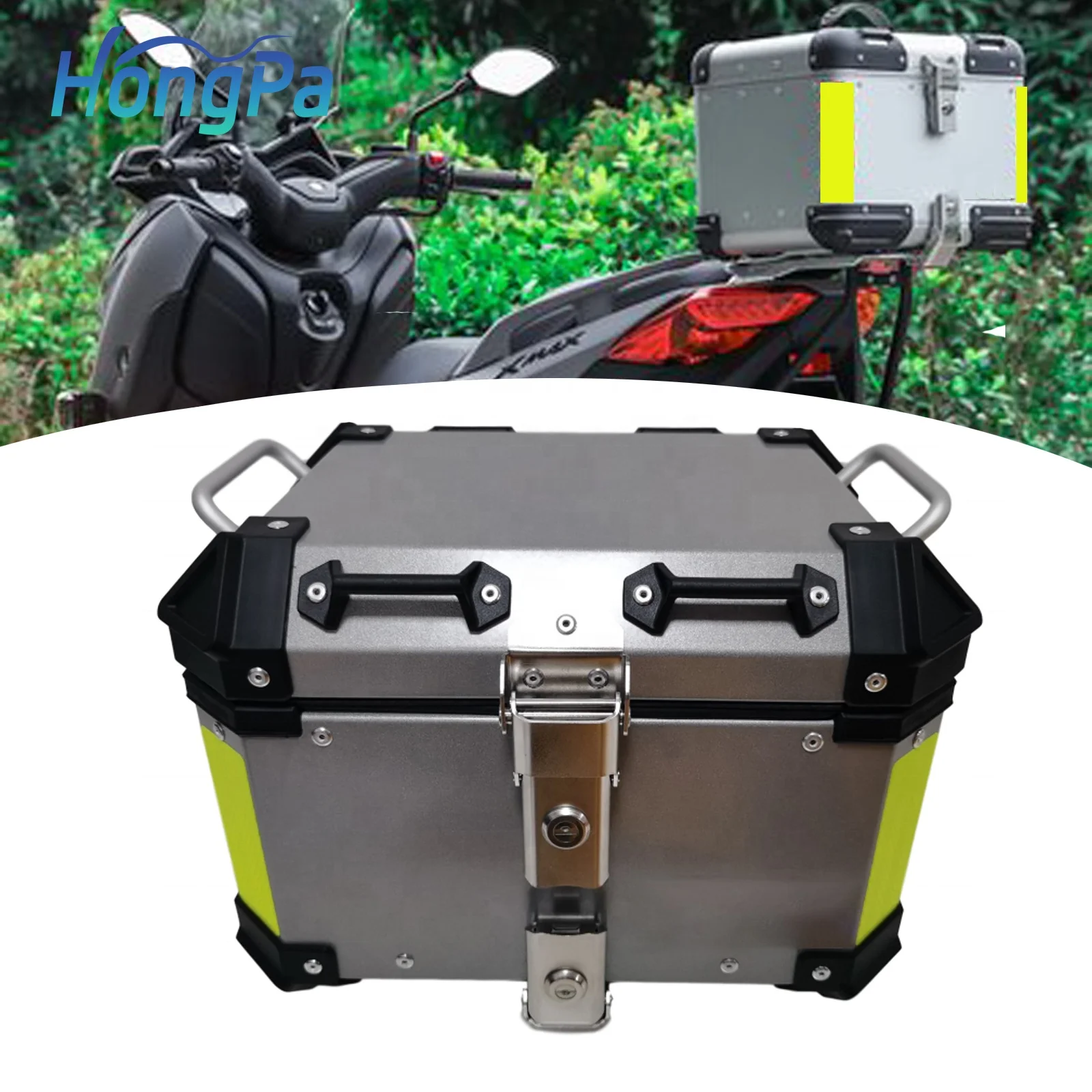 Motorcycle-Top-Case-Thick-Aluminium-Hard-Motorcycle-Trunk-Sturdy ...