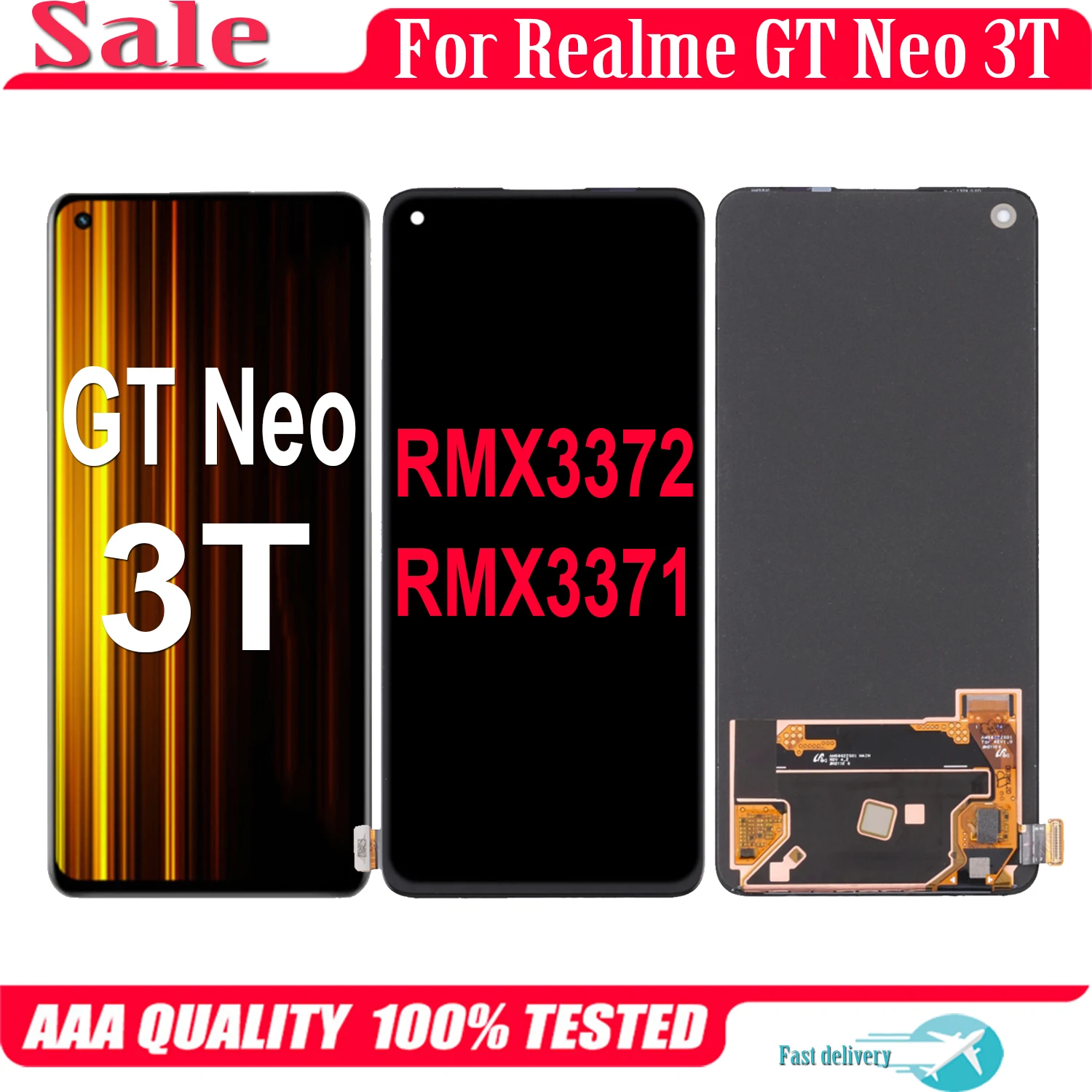 Amoled-original-para-oppo-realme-gt-neo-3t-display-lcd-de-toque ...