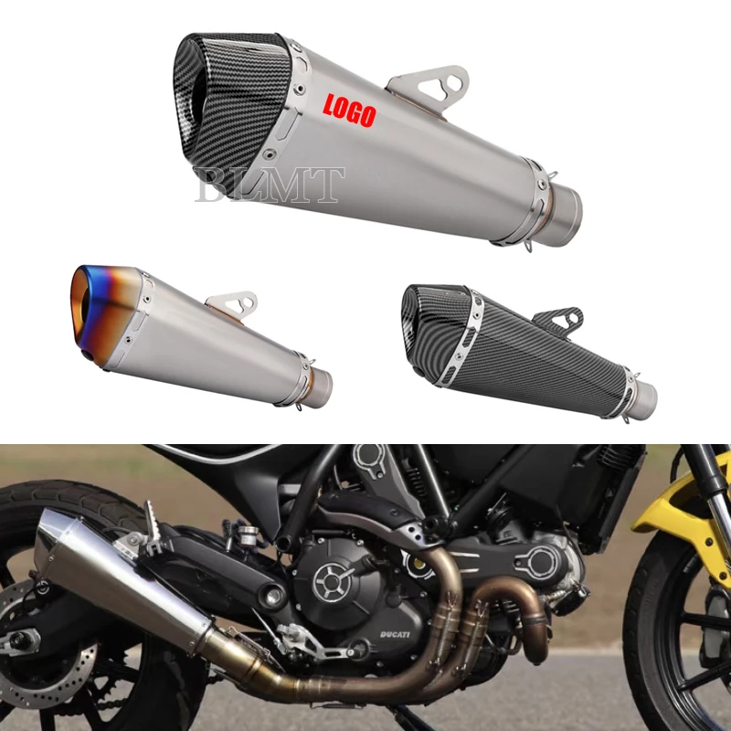 51mm-Motorcycle-akra-Exhaust-Pipe-Muffler-slip-on-For-FZ1-R6-R15-R3 ...