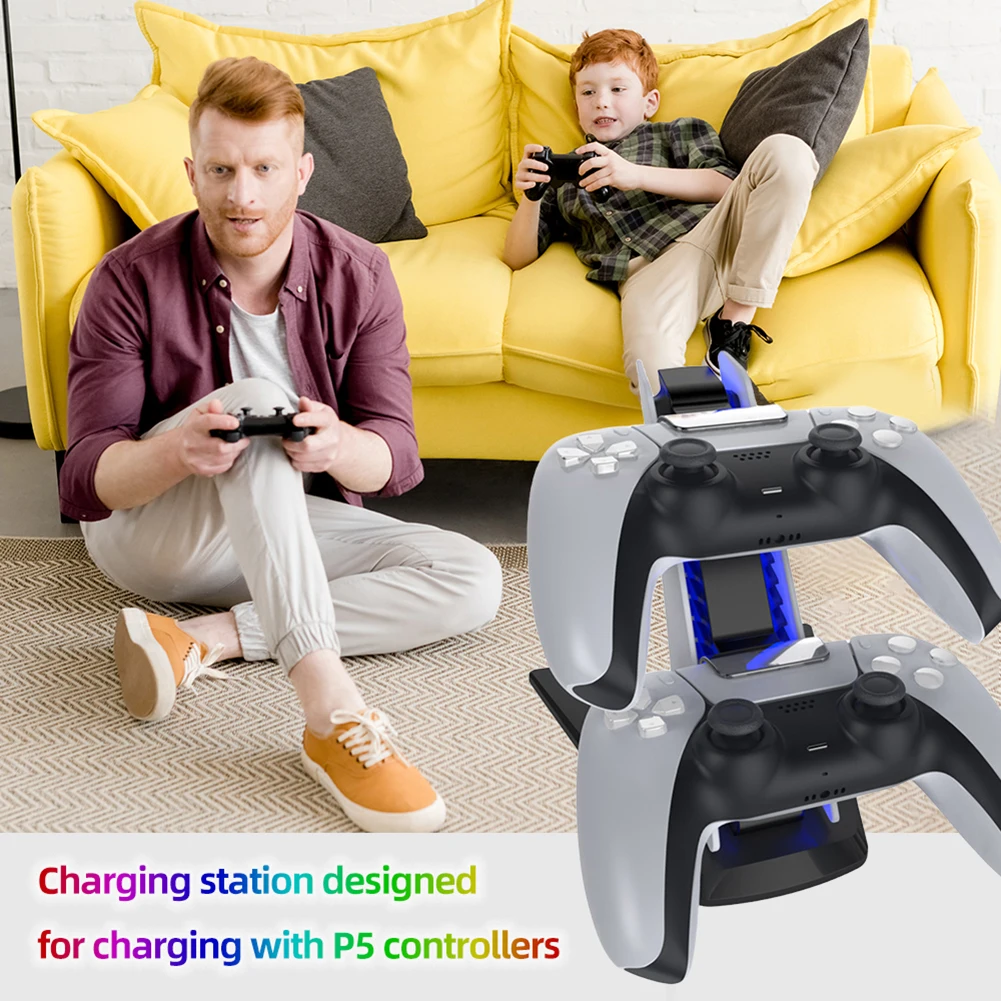 Wireless-Joystick-Charging-Dock-with-Indicator-Light-Controller-Charger ...