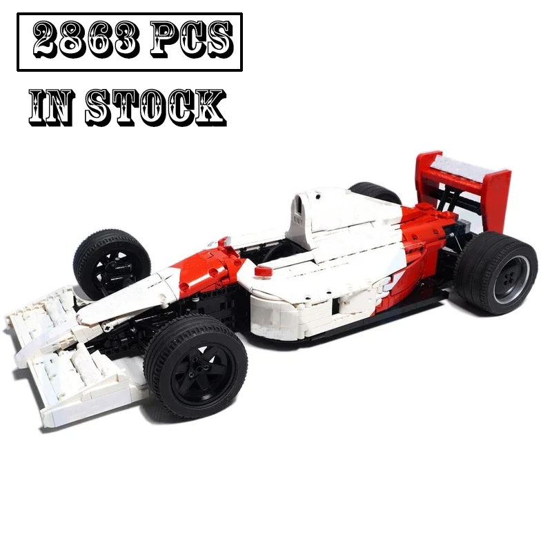 New-Technical-MOC-180921-F1-MP4-6-1-8-Scale-Formula-1-Race-Car-Model ...