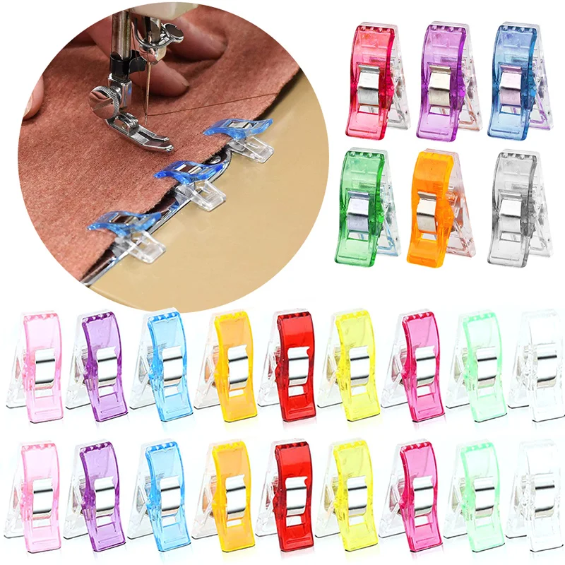 Clips-de-pl-stico-multiusos-para-costura-pinzas-coloridas-para ...