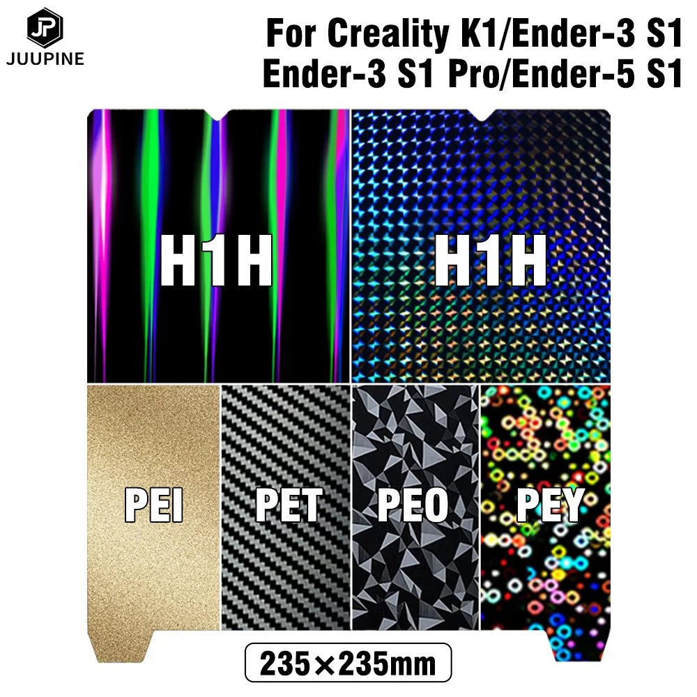 Creality-K1-Build-Plate-H1H-Magnetic-Build-Plate-PEO-PET-PEI-Textured ...