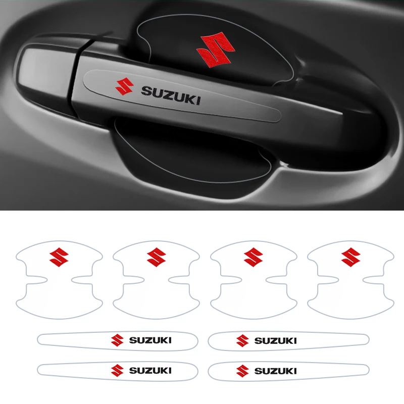 Car-Styling-Sticker-Transparent-Door-Handle-Scratches-Resistant ...