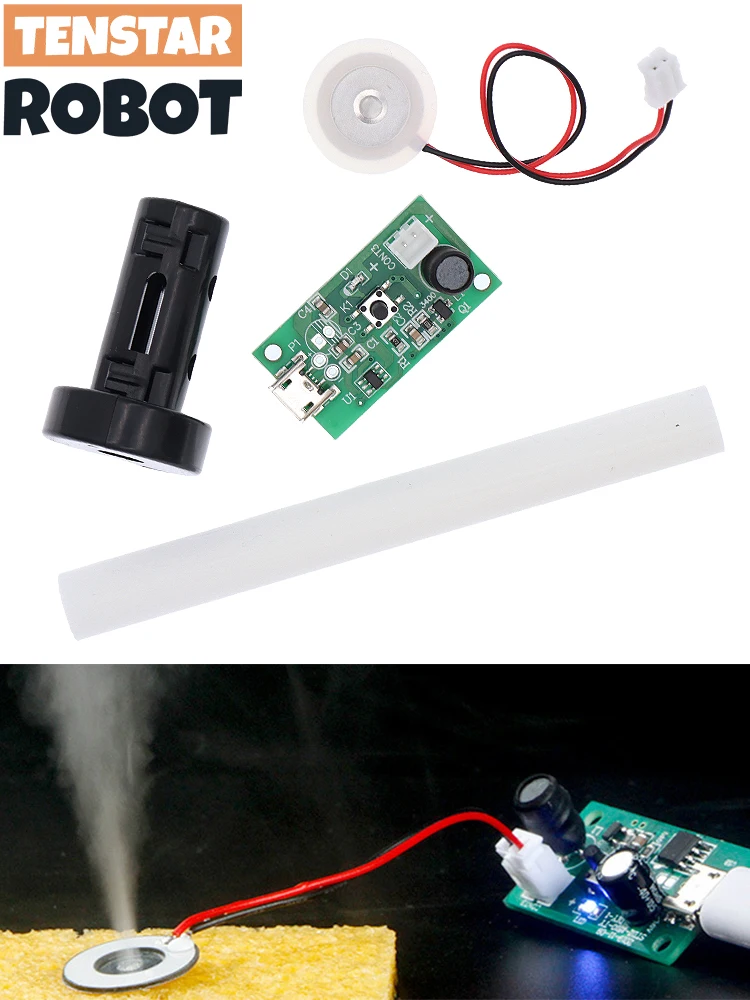 USB-Mini-Humidifier-DIY-Kits-Mist-Maker-and-Driver-Circuit-Board-Fogger ...