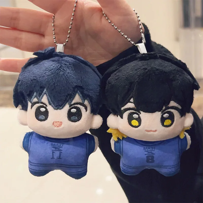 10cm-Isagi-Bachira-Plush-Toy-Keychain-Backpack-Charm-Blue-Lock-Anime ...