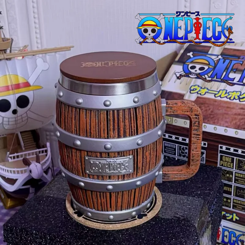 Figura-de-One-Piece-Ace-Luffy-Sabo-copa-de-barril-de-vino-serie-Cheers ...