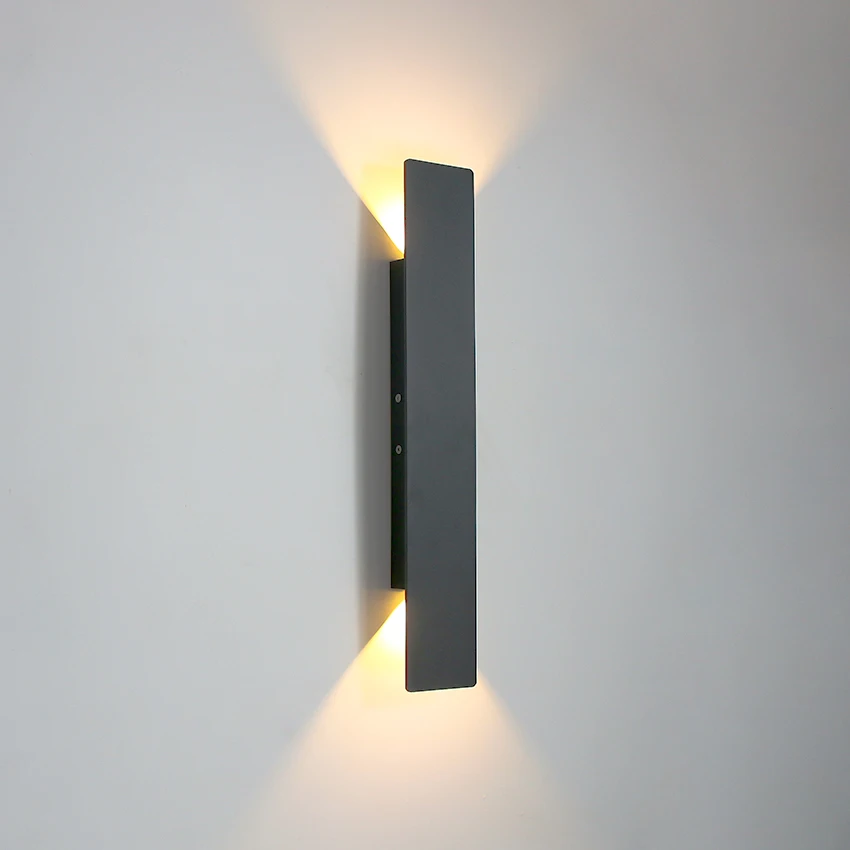 Lámpara de pared LED Rectangular para dormitorio, luces de pared de ...