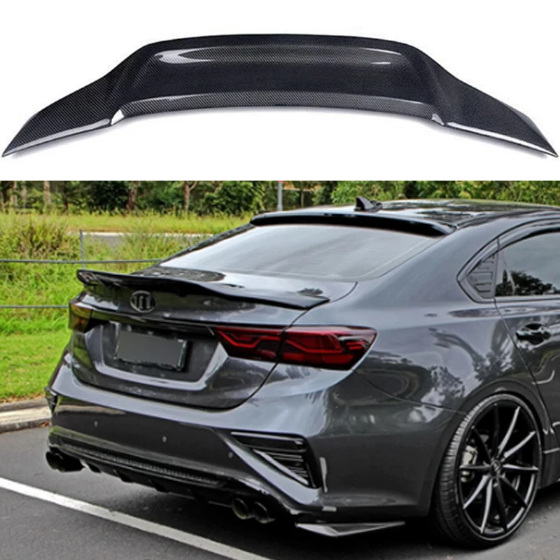 Rear-Trunk-Boot-Lid-Duck-Tail-Lip-Spoiler-Wings-For-Kia-K3-Cerato-Forte ...