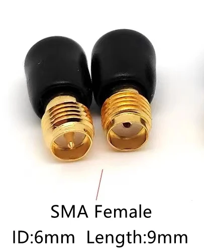 100pcs BNC female dust cap SMA connector protective cover TNC DIN ...