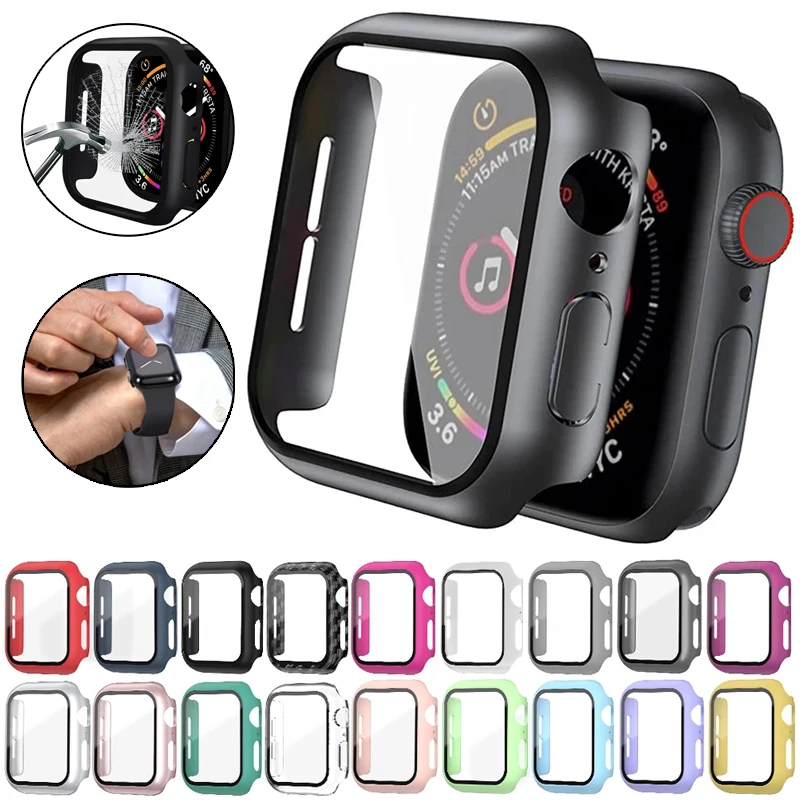 Tempered-Glass-Case-For-Apple-Watch-Ultra-2-49mm-Cover-For-iWatch ...