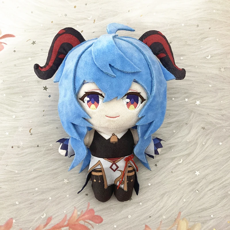 Genshin Impact Ganyu Plush Doll Game Character Plushie Toy Stuffed ...