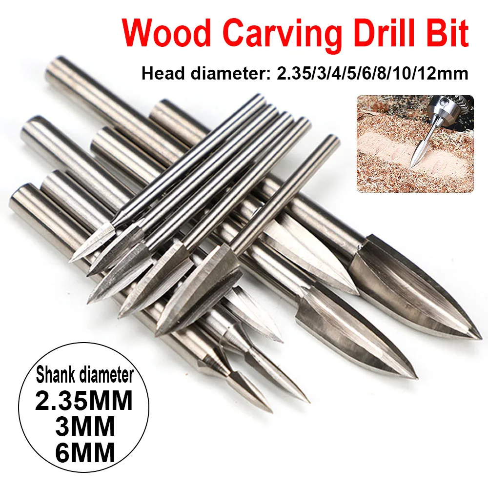 2-35-3-6mm-Shank-Wood-Engraving-Drill-Bit-White-Steel-Carving-Drill-Bit ...