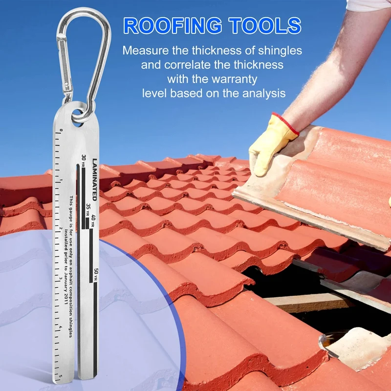 Roof Shingle Thickness Gauge Residential Roof Replacment Calgary