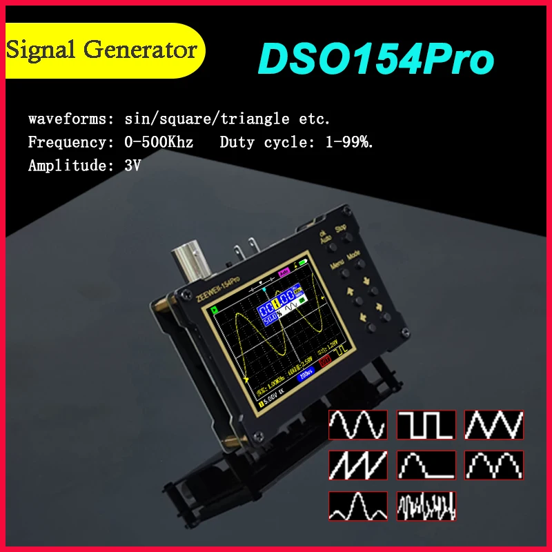ZEEWEII-osciloscopio-Digital-DSO154Pro-con-pantalla-de-2-4-pulgadas ...