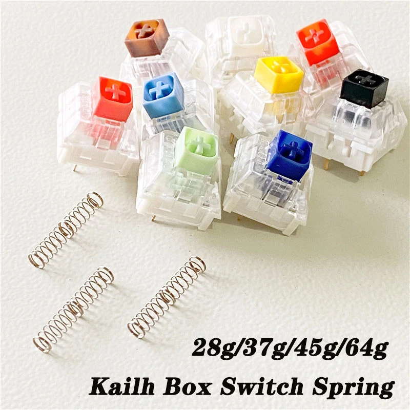 100Pcs Two-Stage Kailh Box Switch Spring Custom Gamer Stainless Steel ...