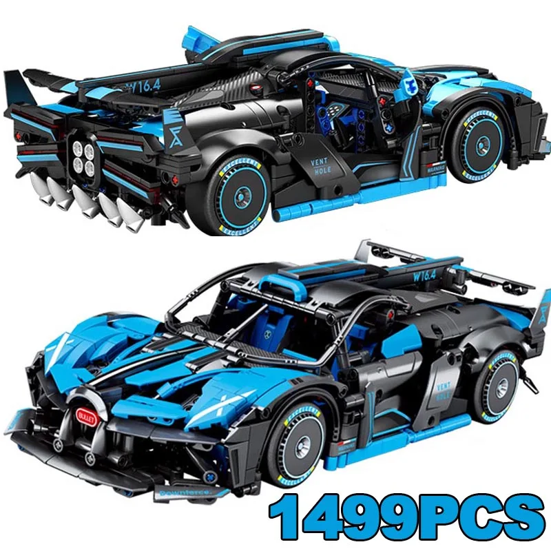 Technical-1-14-Bugattied-Super-Speed-Racing-Car-Building-Blocks-Vehicle ...