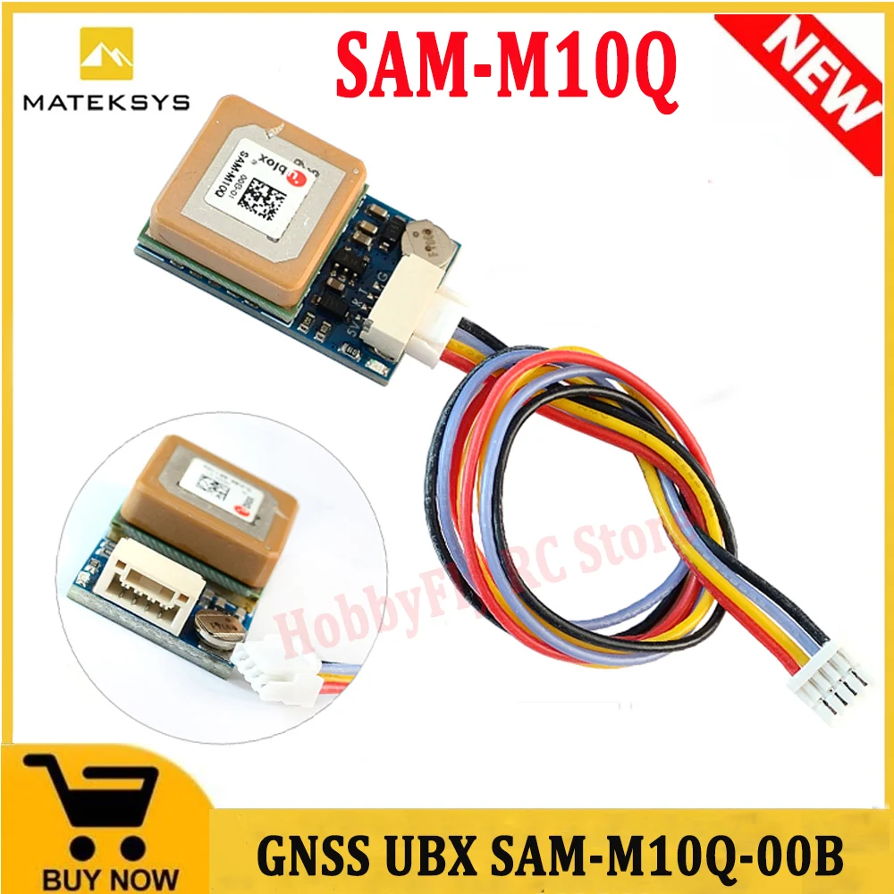 Matek Systeme GNSS SAM M10Q Ublox SAM M10Q GPS 4 ~ 9V Patch Antenne 15* ...