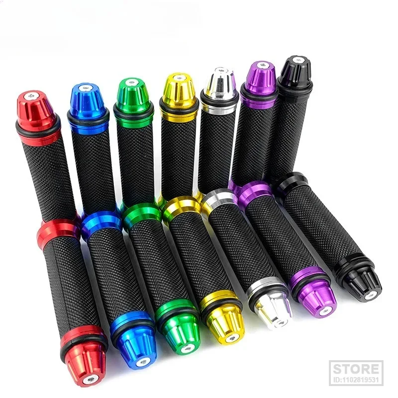 Motorcycle-Grips-Hand-Rubber-Pedal-Biker-Handlebar-Clench-Modified ...