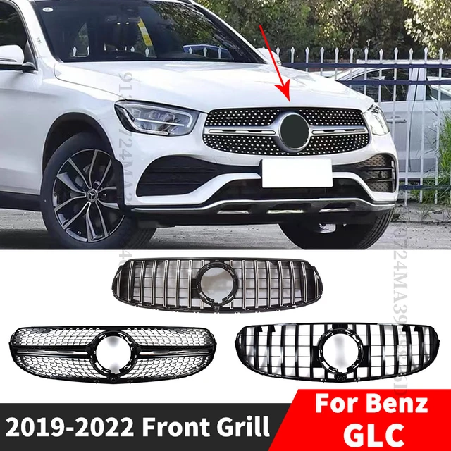 Diamond Grille Cocok Untuk Mercedes GLC Kelas W253 X253, 43% OFF
