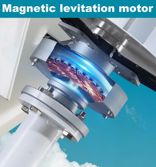 Wind Turbine 5kw Generators 12v 24v 48v 3 Blades Outdoor Windmill 5000w ...