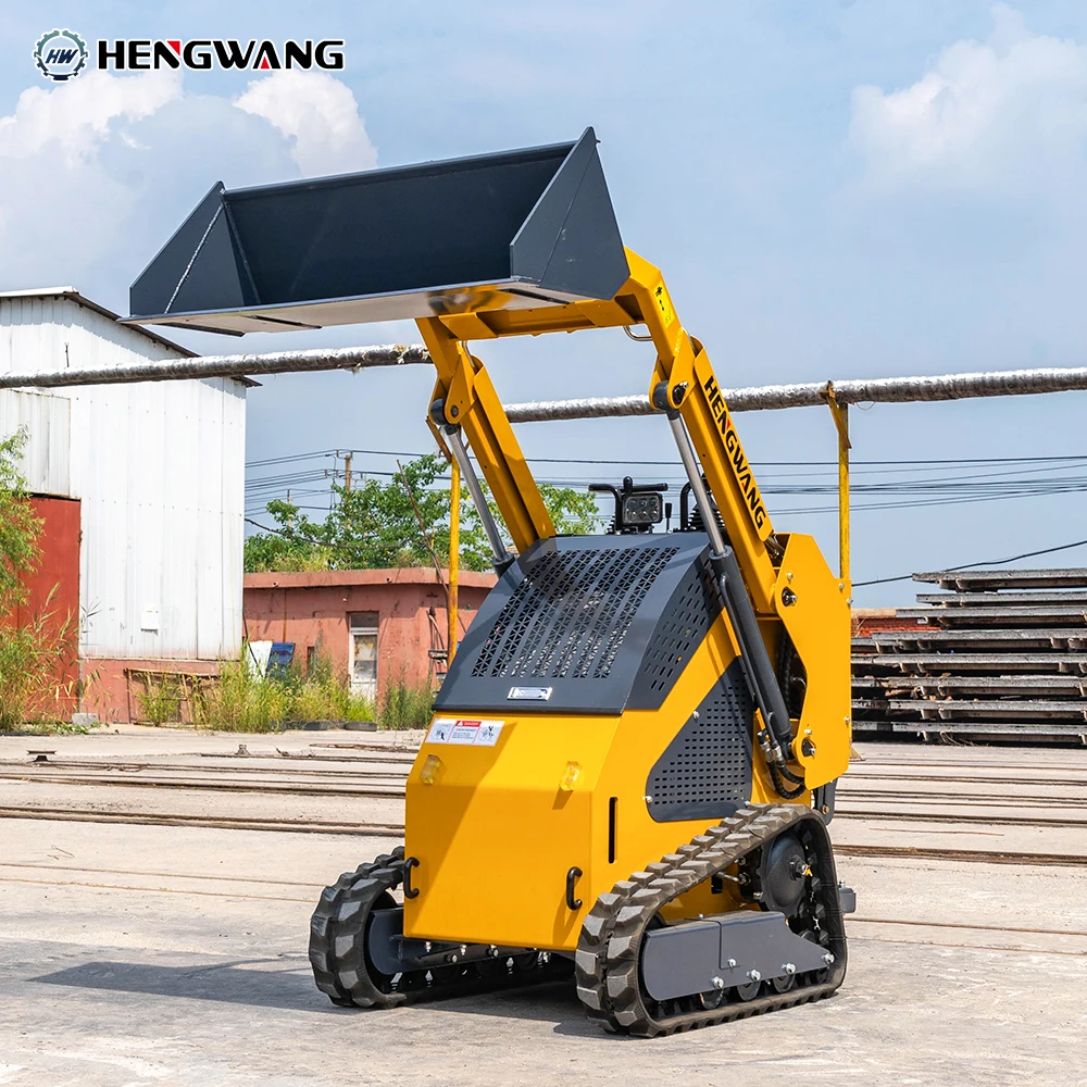 Mini-Crawler-Skid-Steer-Loader-Small-Skid-steer-And-Compact-Track ...