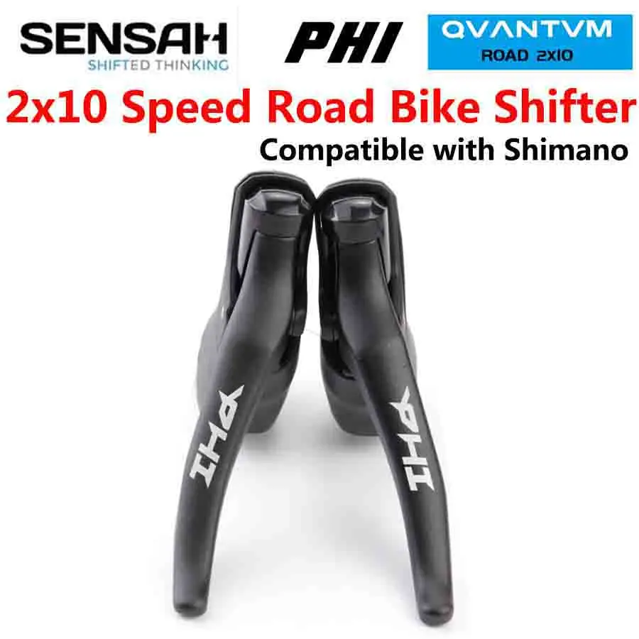 SENSAH-PHI-QUANTUM-STI-2x10-Speed-Road-Bike-10S-20S-Bicycle-Derailleur-Shifter-For-Shimano ...