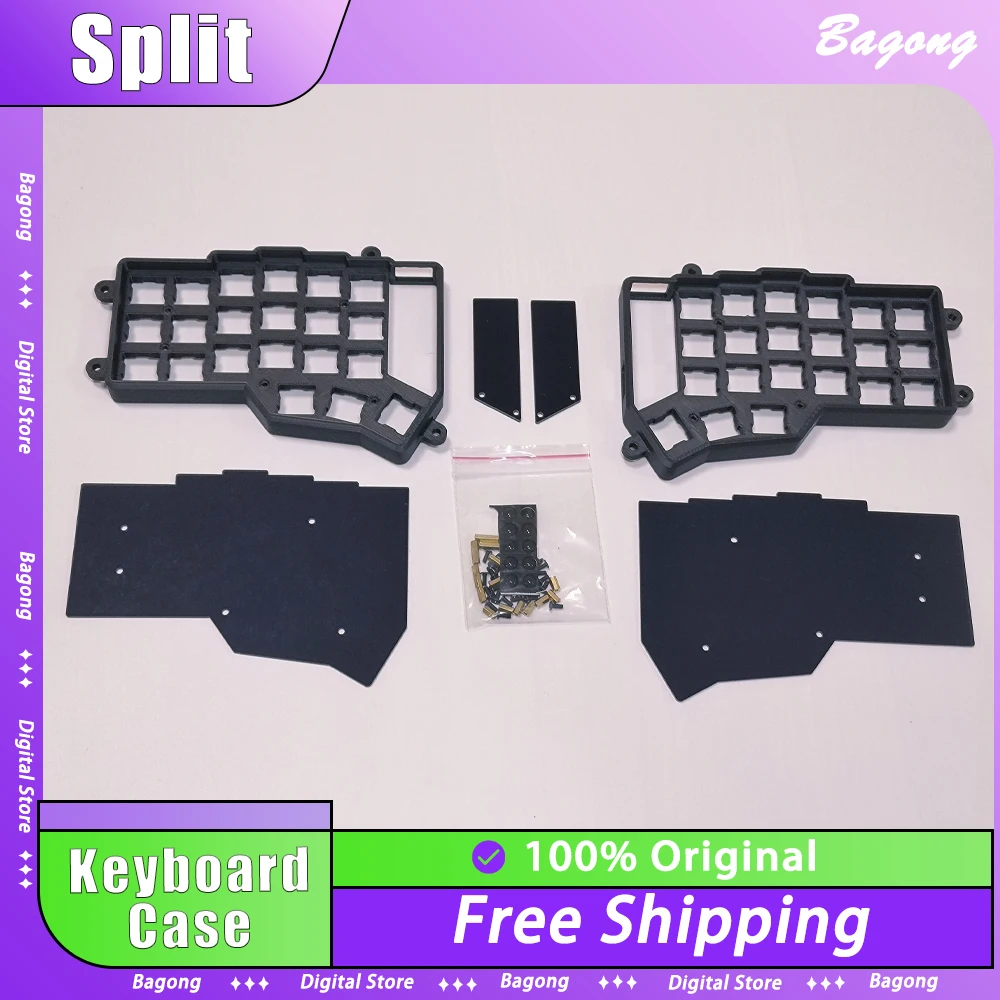 Corne-Crkbd-Split-Keyboard-Case-Kit-Customized-Acrylic-Bottom-Plate-Diy ...
