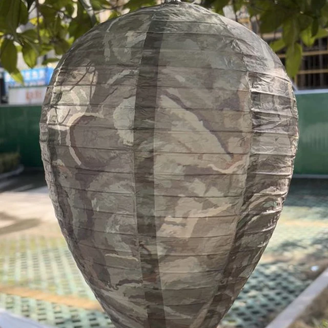Garden Protection 3-Pack Fake Wasp Nest Decoys | Light-Up Waterproof ...