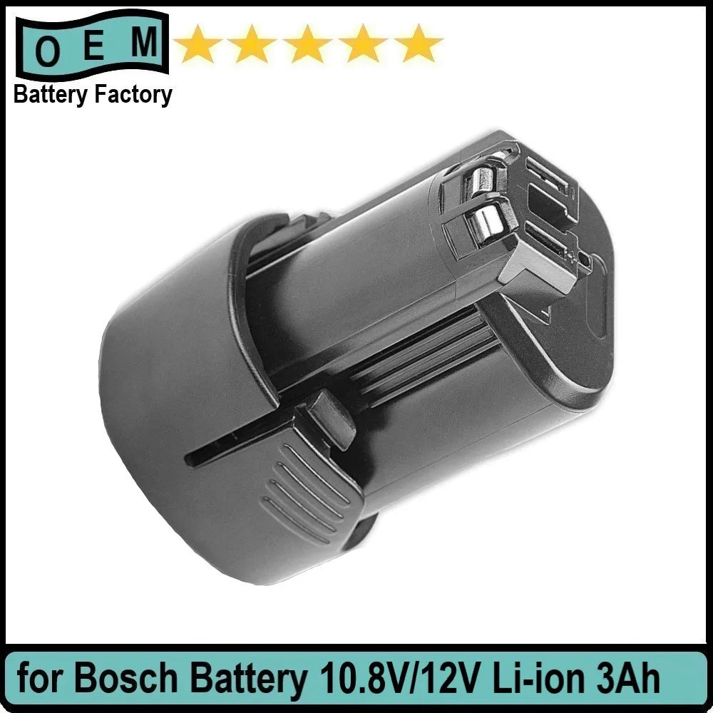 3Ah Li-ion 10.8V BAT411 Battery For Bosch Battery GBA12V30 BAT420 ...