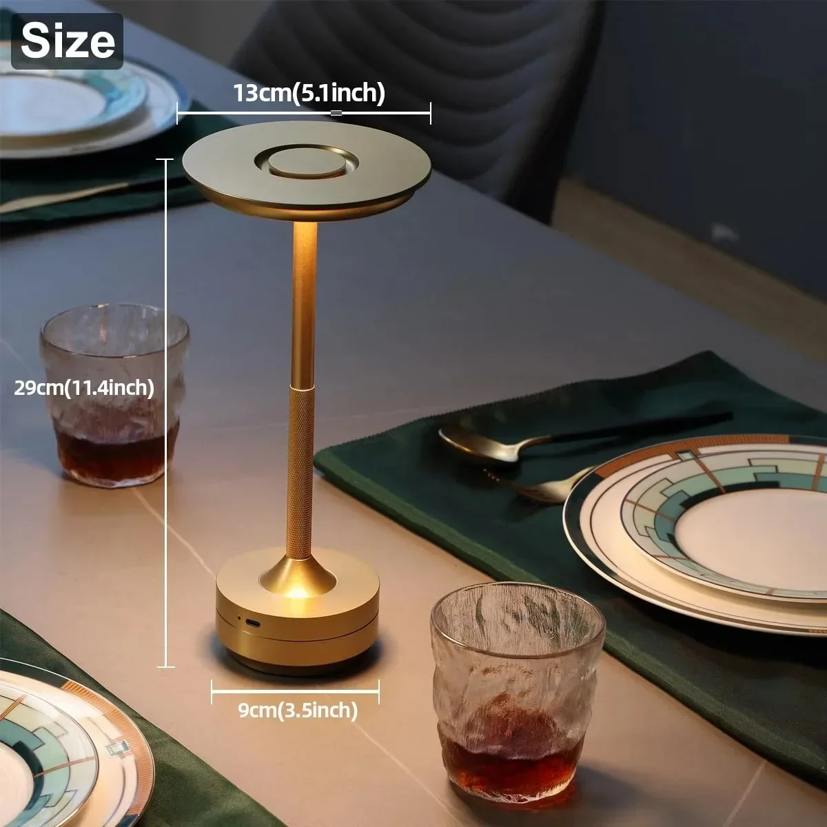 Wierless-Simple-charging-LED-Desk-Lamp-restaurant-bar-desk-lamp-dimming ...