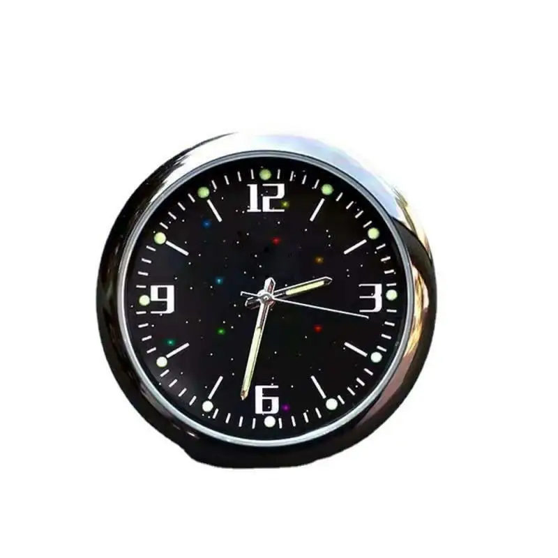 Universal-Round-Car-Clock-Alloy-Stick-On-Electronic-Watch-Dashboard ...