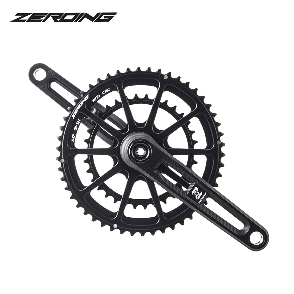 EVOSID-Ultralight-Road-Bike-Crankset-Double-Chainring-GXP-50-34T-52-36T ...