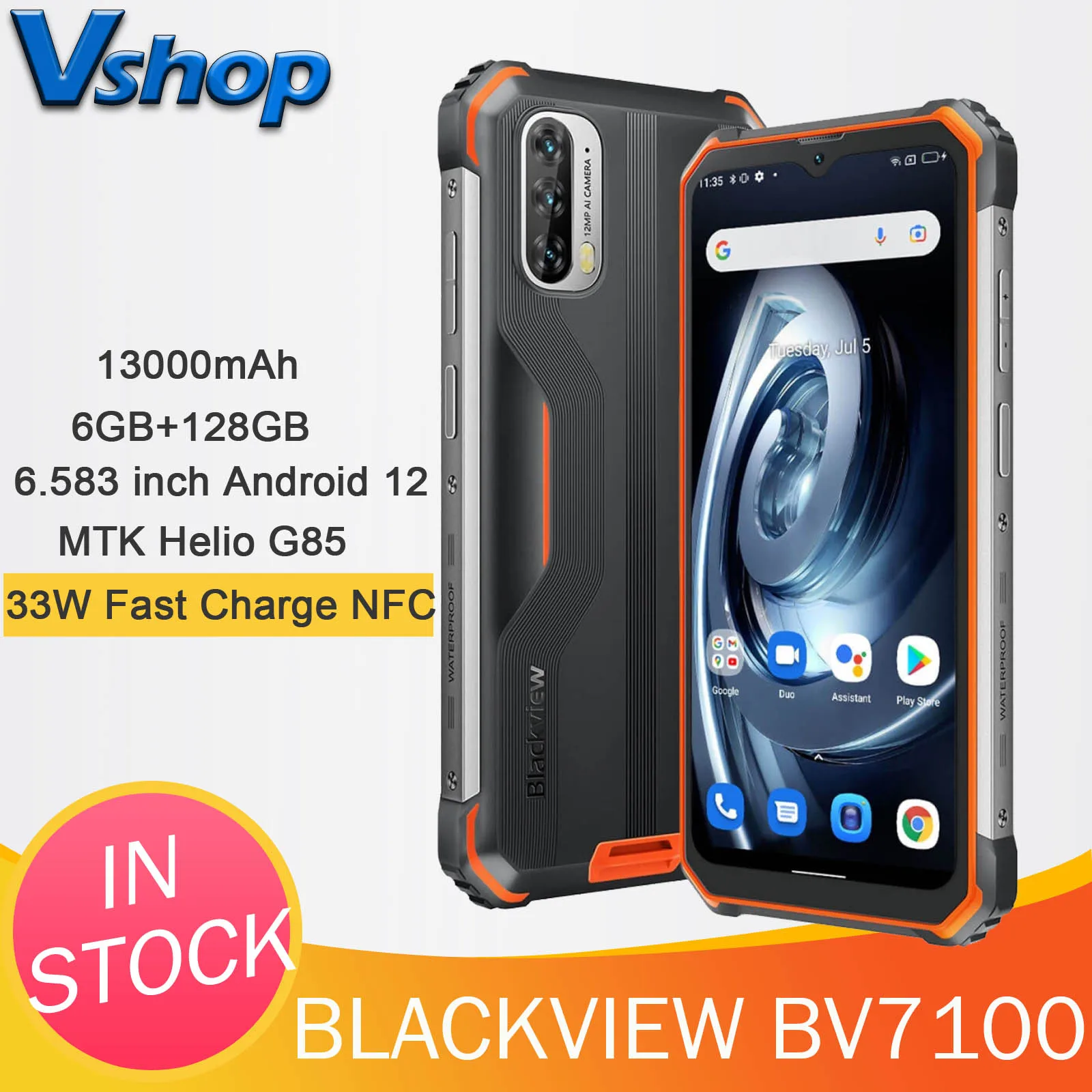 Global-Version-Blackview-BV7100-Rugged-Phone-6GB-128GB-13000mAh-Andriod ...