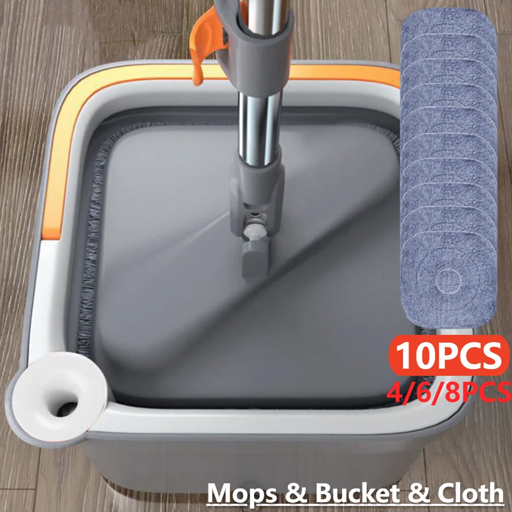 Lazy-Floor-Floating-Mop-Water-Separation-360-Rotating-Spin-Mop ...