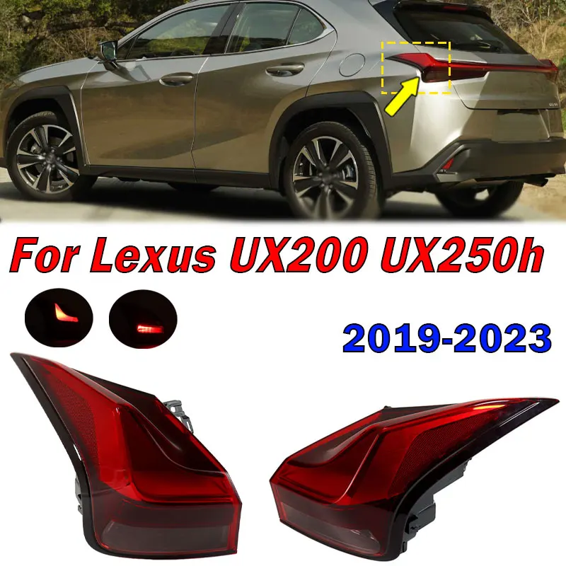For Lexus UX200 UX250h 2019-2023 Car Rear Tail Light Brake Lamp Car ...