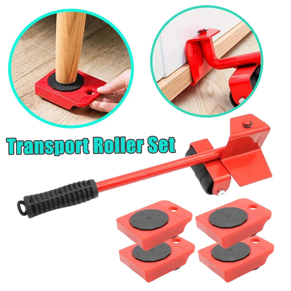 Universal Caster Rollers Heavy Duty Furniture Moving Wheels Appliance ...