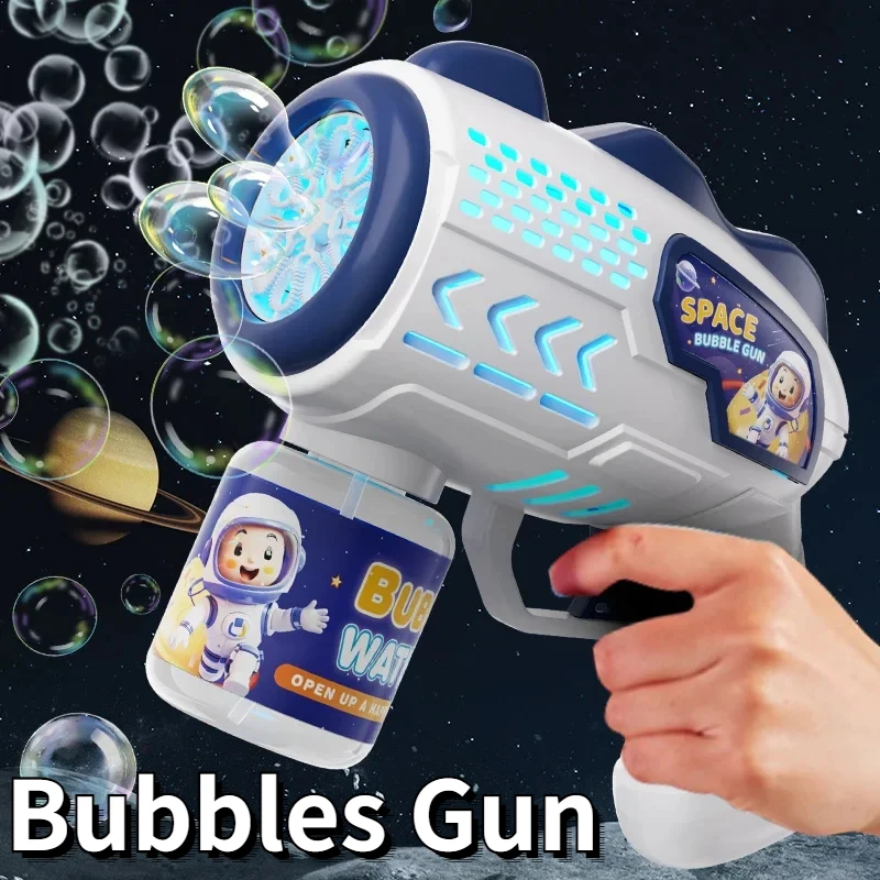 Space-Astronauts-Fully-Automatic-Bubble-Gun-Rocket-Bubbles-Machine ...