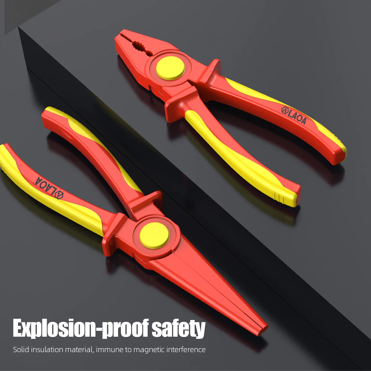 LAOA Insulated Wire Pliers Plastic Pliers 1000V High Pressure Tool ...