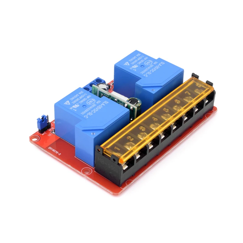 2-Channel-Relay-Module-30A-DC-5V-High-low-Level-Trigger-Control-Relay ...