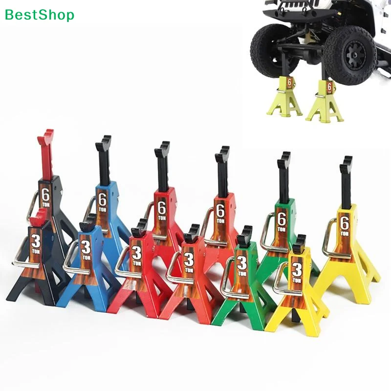 ♥1/10 Scale RC Car Jack Stands – 6T & 3T Mini Metal Jack Stands for RC ...