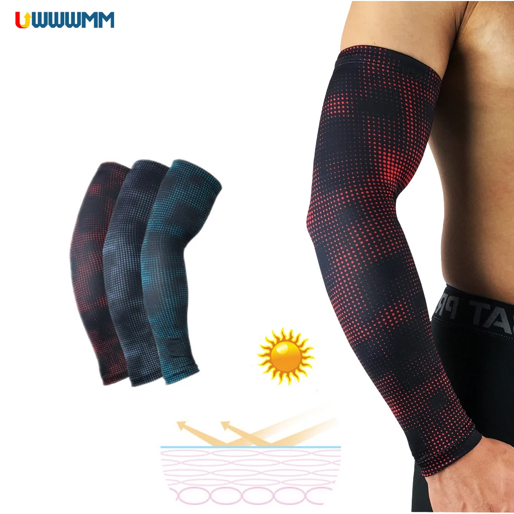 1Pcs-UV-Sun-Protection-Cooling-Arm-Sleeves-Compression-Athletic-Arm ...