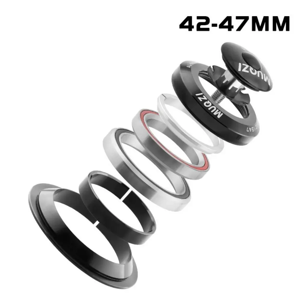 Mountain-Road-Bicycle-Cone-Headset-Set-42-46-9-47mm-Aluminum-Alloy ...