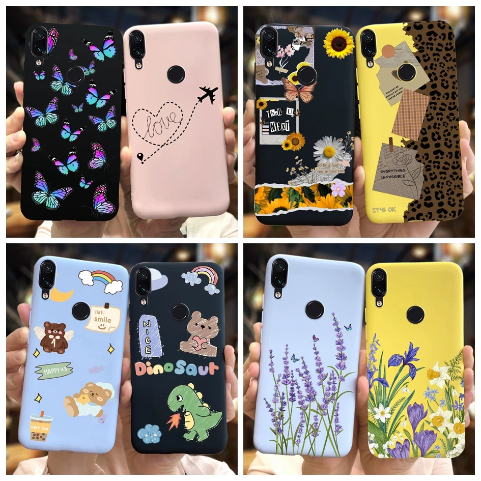 For-Xiaomi-Redmi-Note-7-Case-Redmi-Note7-Pro-Phone-Cover-Colorful ...